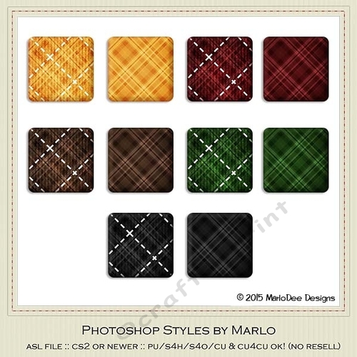 Little Autumn Girls Colors Plaid Texture Photoshop Style - CUP736002 ...