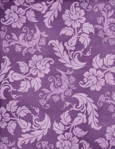 Light Purple Elegant Floral A4 Size Digital Paper Background {SC4 ...