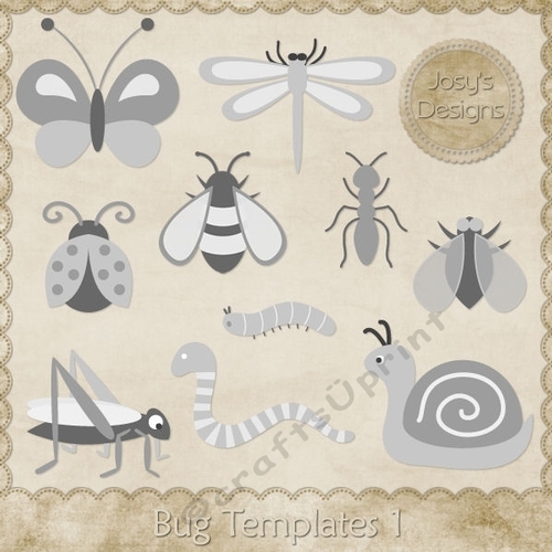 Bugs Themed Layered Templates - CUP748300_70864 | Craftsuprint