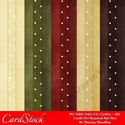 Christmas Colors 4 Cardstock & Dots Digital Paper Backgrounds ...
