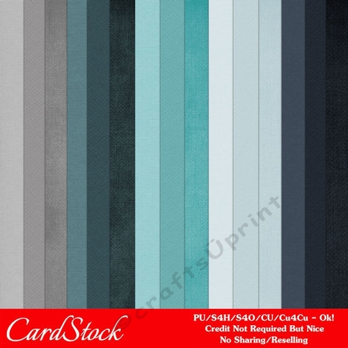Winter Season Colors 12 Cardstock Textures Digital Paper Backgrounds ...