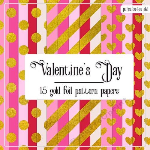 Valentines Day Colors 1 - Gold Foil Texture Paper A4 Size Backgrounds ...