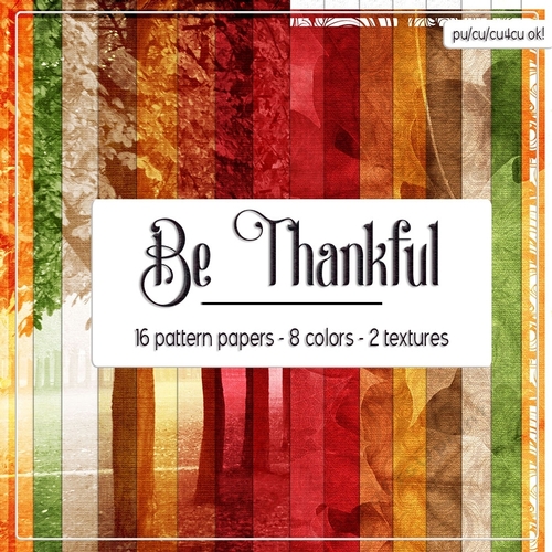 Be Thankful - Leaves & Scenery 8x8 Backgrounds - CUP925373_70864 ...
