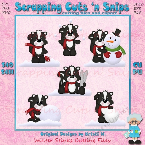 Winter Stinks Cutting Files - CUP1019641_79886 | Craftsuprint