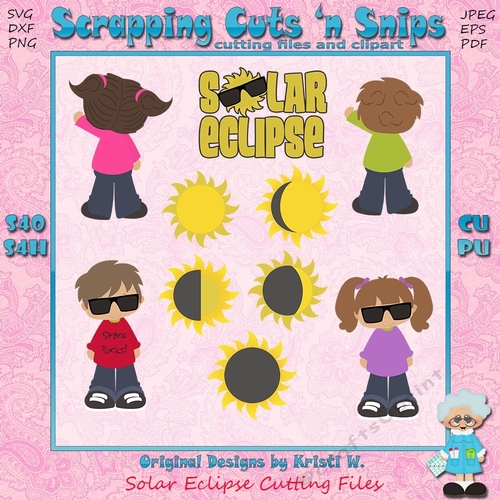 Solar Eclipse Cutting Files - CUP1035886_79886 | Craftsuprint