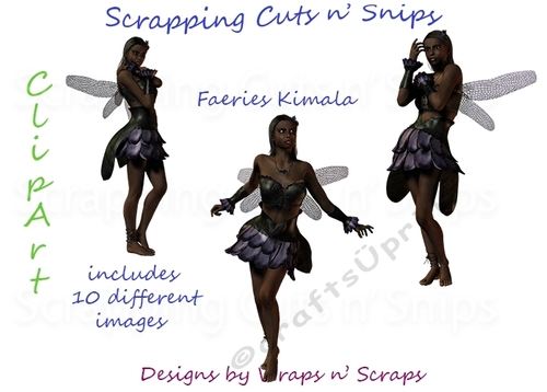 Faeries: Kimala ClipArt - CUP889272_79886 | Craftsuprint