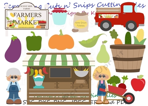 Farmers Market Cutting Files - CUP908499_79886 | Craftsuprint