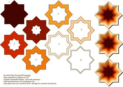 Inverted Star Pyramid/pyramage Topper 7 - CUP129856_99 | Craftsuprint