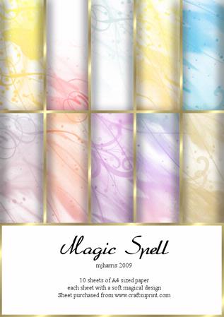 Magic Spell Paper Pack - CUP27037_99 | Craftsuprint