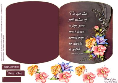 Value of Joy Tri-fold Card 1 - CUP293209_99 | Craftsuprint
