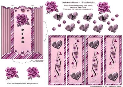 Bookmark Envelope & 4 Bookmarks 3 - CUP348052_99 | Craftsuprint