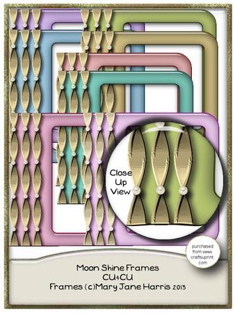 8 Moon Shine Frames - Cu4cu - CUP399773_99 | Craftsuprint