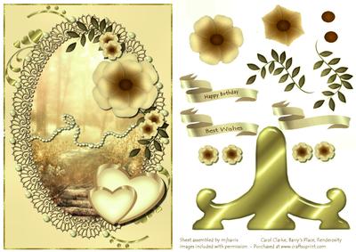 Charming Card Topper 1 - CUP423651_99 | Craftsuprint