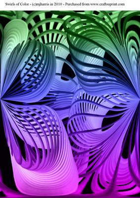 Swirls of Color Backing Paper - CUP49937_99 | Craftsuprint