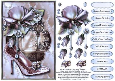 One Magical Moment Topper 2 - CUP589879_99 | Craftsuprint