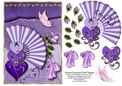 Sweet Success Card Topper 1 - CUP606611_99 | Craftsuprint