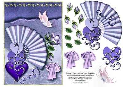 Sweet Success Card Topper 2 - CUP606612_99 | Craftsuprint