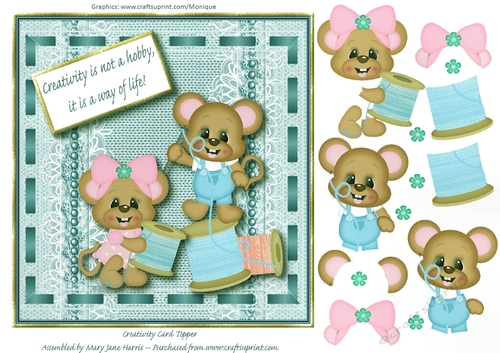 Creativity Card Topper 2 - CUP903791_99 | Craftsuprint