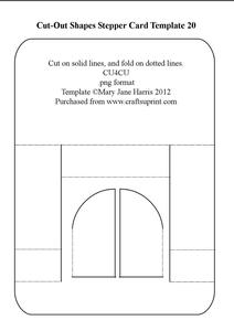 Slice of Bread Shaped Card Template - CUP324517_99 | Craftsuprint