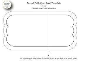 Stylish Gate Fold Card Template 2 - CUP289335_99 | Craftsuprint