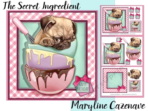 The Secret Ingredient - CUP730586_2350 | Craftsuprint