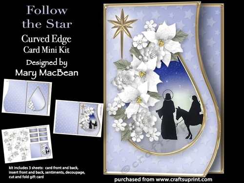 Follow the Star - Curved Edge Card Mini Kit - CUP1063694_1648 ...
