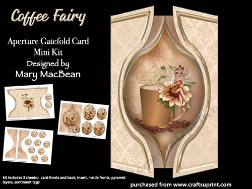 Coffee Fairy - Aperture Gatefold Card Mini Kit - CUP1136882_1648 ...