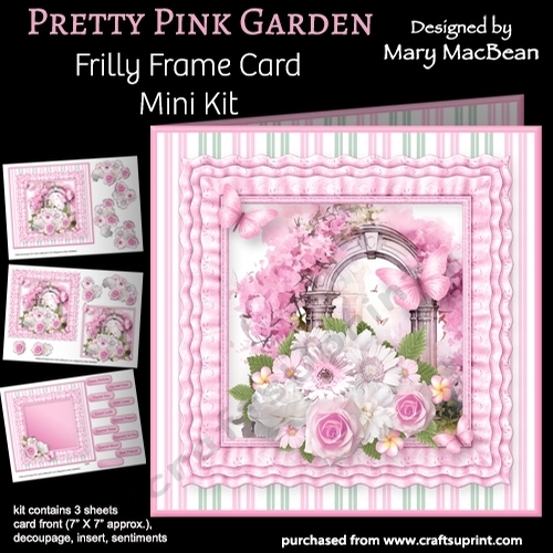 Pretty Pink Garden - Frilly Frame Card Mini Kit - CUP1228936_1648 ...
