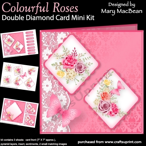 Colourful Roses - Double Diamond Card Mini Kit - CUP1374734_1648 ...