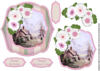 Country Cottage Shaped Topper - CUP523478_1648 | Craftsuprint