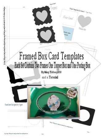 Framed Box Cards Templates 5x7 Oval - CUP151264_21 | Craftsuprint