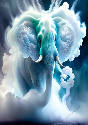 Angel Elephant - CUP1232361_2229 | Craftsuprint