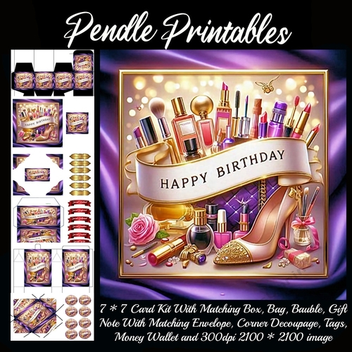 Happy Birthday Diva Kit 3 Complete Kit - CUP1321038_2229 | Craftsuprint