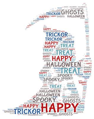 Halloween Grim Reaper Word Art - CUP631754_2229 | Craftsuprint