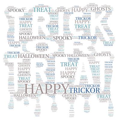Trick or Treat Halloween Word Art - CUP631785_2229 | Craftsuprint