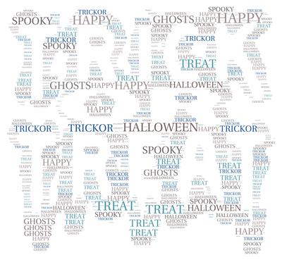 Trick or Treat Halloween Word Art - CUP631786_2229 | Craftsuprint