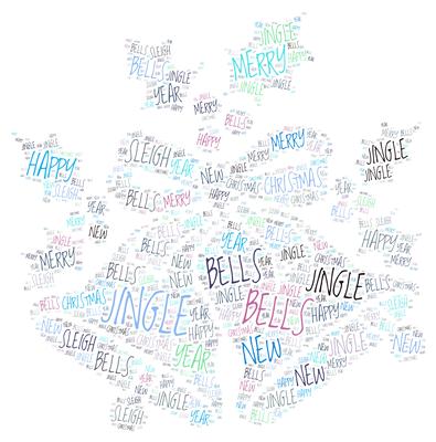 Christmas Bells Word Art - CUP634949_2229 | Craftsuprint
