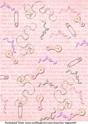 Baby Girl Background Sheet - CUP378628_958 | Craftsuprint