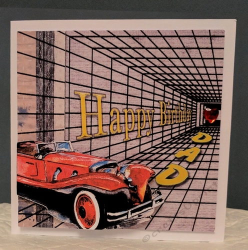 red car birthday wishes - CUP803085_48380 | Craftsuprint