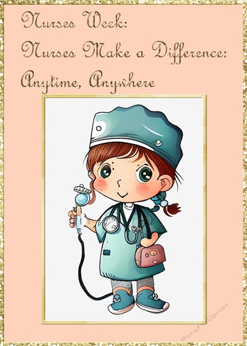 Cute Nurses Day Nurses Appreciation Card Nurses Week 6 - CUP1212521 ...