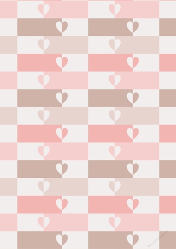 Hearts Pattern A4 Craft Sheet Card Making Background 41 - CUP946630 ...