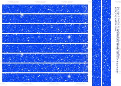 Blue Winter Snow Paper Chains - CUP281217_698 | Craftsuprint