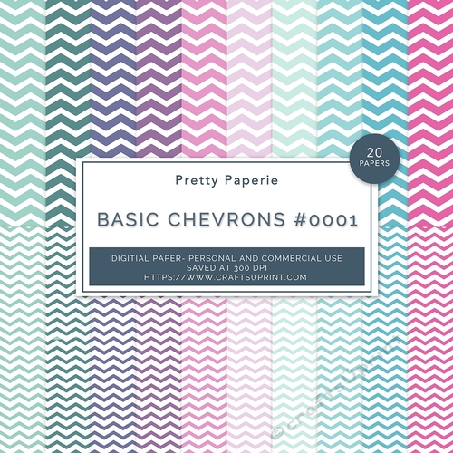 Chevron Digital Seamless Patterns - A4 - 210mm x 297mm - CUP1108399 ...