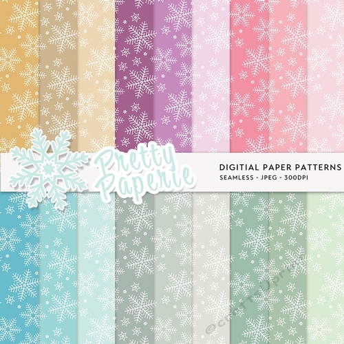 Christmas 011 - Christmas Digital Paper Set - seamless paper pack ...
