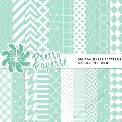 Digital Seamless Patterns - A4 - 210mm x 297mm - CUP1248312_75932 ...