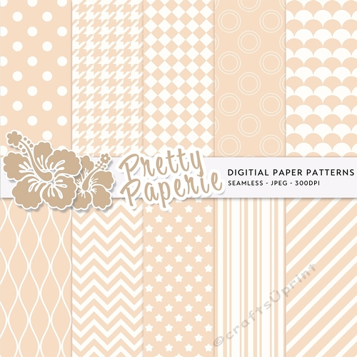 Paper Pack 043 - Digital Paper/Backgrounds - seamless pattern - A4 ...