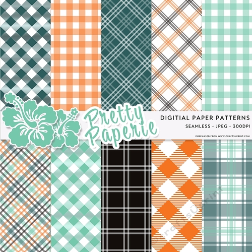 Halloween 009 - Halloween Digital Scrapbooking Seamless Paper Pack - A4 ...