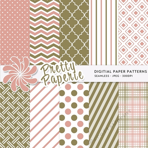 Digital Seamless Patterns - A4 - 210mm x 297mm - CUP1284551_75932 ...