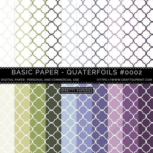 Quatrefoil Seamless Pattern - A4 - 210mm x 297mm - CUP940015_75932 ...