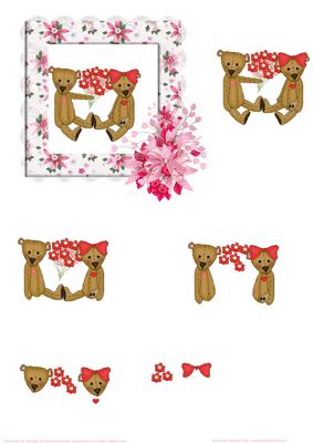 Cute Teddies Step by Step - CUP45999_376 | Craftsuprint